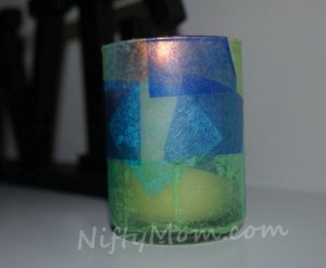 DIY: Decorative Votive Holders from Tissue Paper – Nifty Mom
