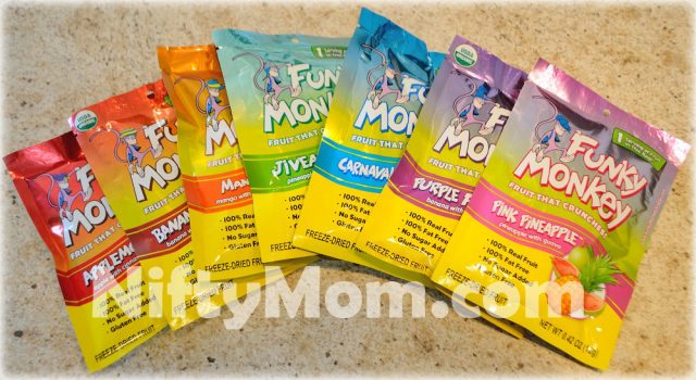 Funky Monkey Freeze-Dried Fruit Snacks {Review} – Nifty Mom