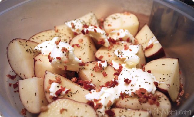 Easy Delicious Buttery Potatoes Made in the Microwave – Nifty Mom