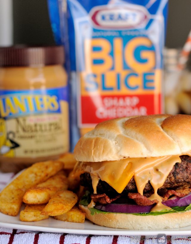 Extra Peanut Butter Bacon Cheeseburger – Nifty Mom
