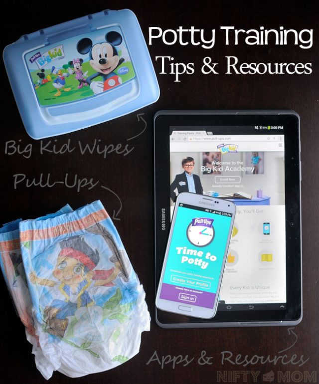Potty Training Tips & Resources + My #PullUpsAcademy Experience – Nifty Mom