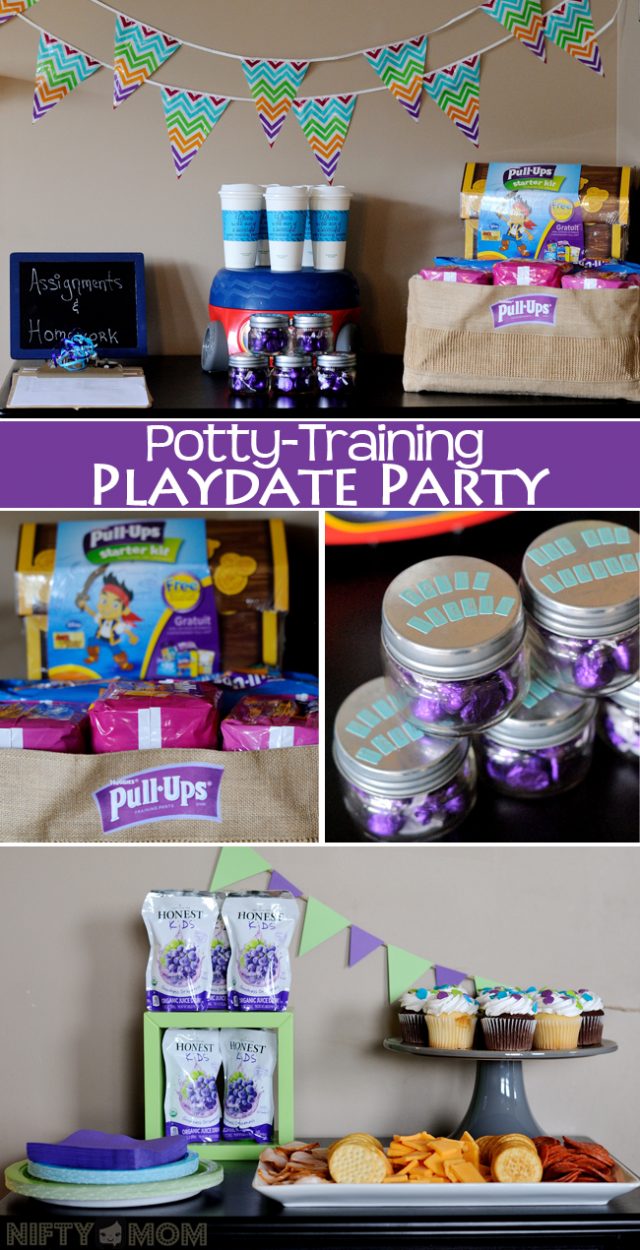 Potty Training Playdate Party + Pull-Ups Big Kid Prep List – Nifty Mom