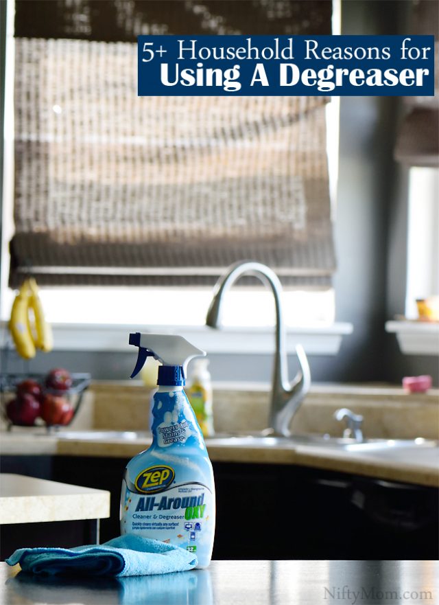 5+ Household Reasons for Using a Spray Cleaner & Degreaser – Nifty Mom