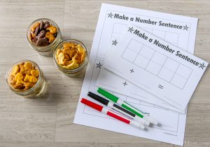 Ten Frame Addition Practice – Printable Worksheet – Nifty Mom