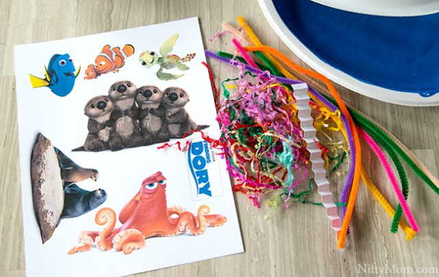 FINDING DORY Craft – 3D Ocean Scene Activity – Nifty Mom