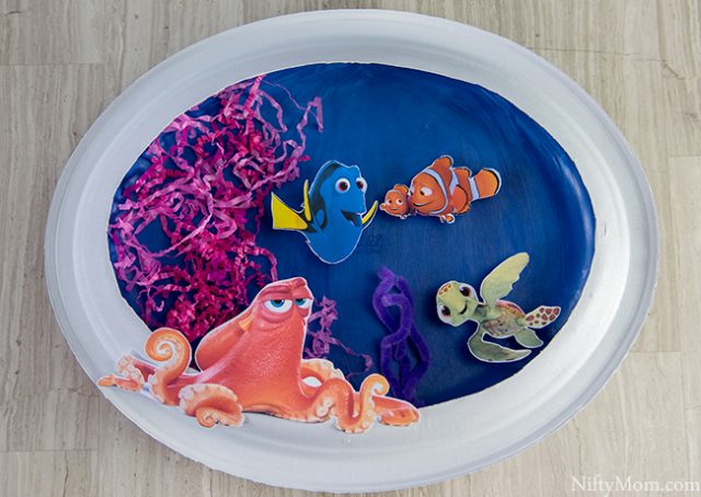 FINDING DORY Craft – 3D Ocean Scene Activity – Nifty Mom