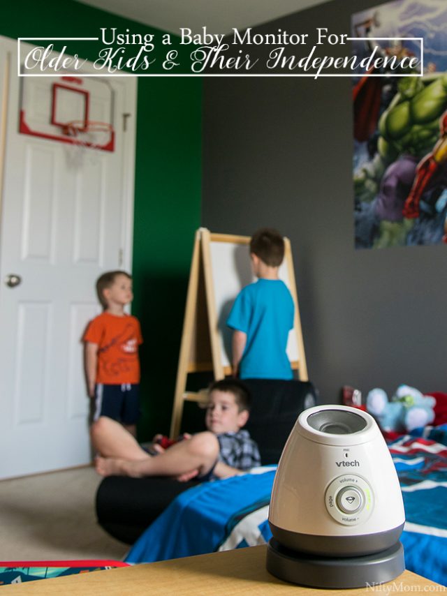 Using a Baby Monitor for Older Kids & Their Independence – Nifty Mom