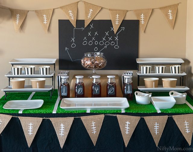 Game Time! Football Party Food Table Ideas – Nifty Mom