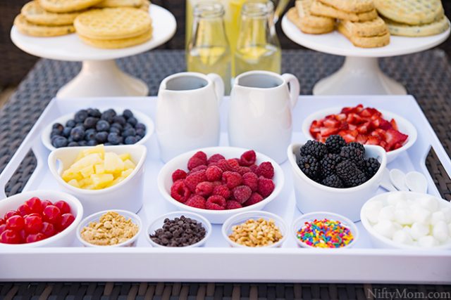 Waffle Bar {Snack Idea} – Nifty Mom