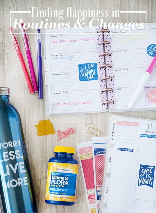 Happiness in Routine & Changes – Nifty Mom