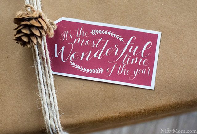 Friendsmas Gathering + Printable Holiday Gift Tags – Nifty Mom