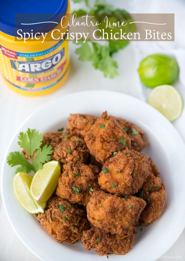 Cilantro Lime Spicy Crispy Chicken Bites – Nifty Mom