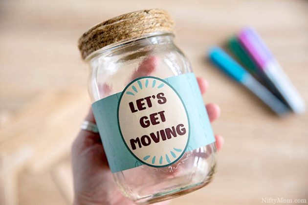 Activity Jar for Kids & 30+ Indoor Ideas to Get Kids Active – Nifty Mom