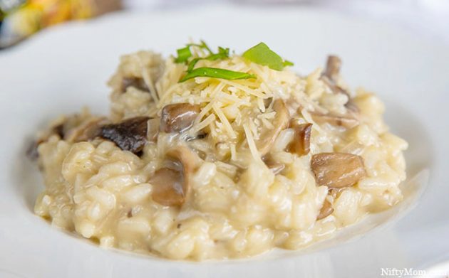 Easy Mushroom Risotto Recipe & Risotto Beginner Tips – Nifty Mom