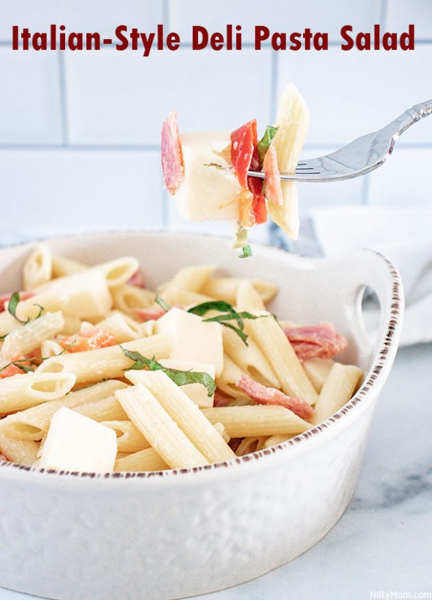 Italian-Style Deli Pasta Salad – Nifty Mom
