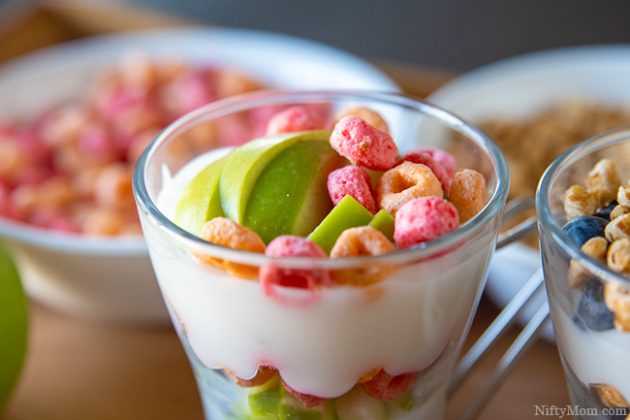 Cereal Snack Parfaits – Nifty Mom