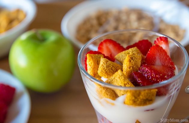 Cereal Snack Parfaits – Nifty Mom